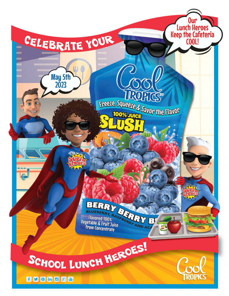 School Lunch Hero Day – Cool Tropics