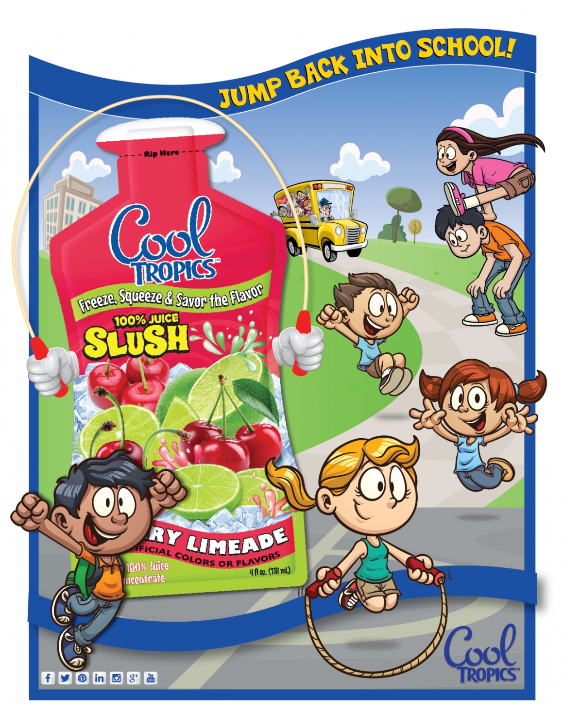 Welcome – Jump Back into School – Cool Tropics