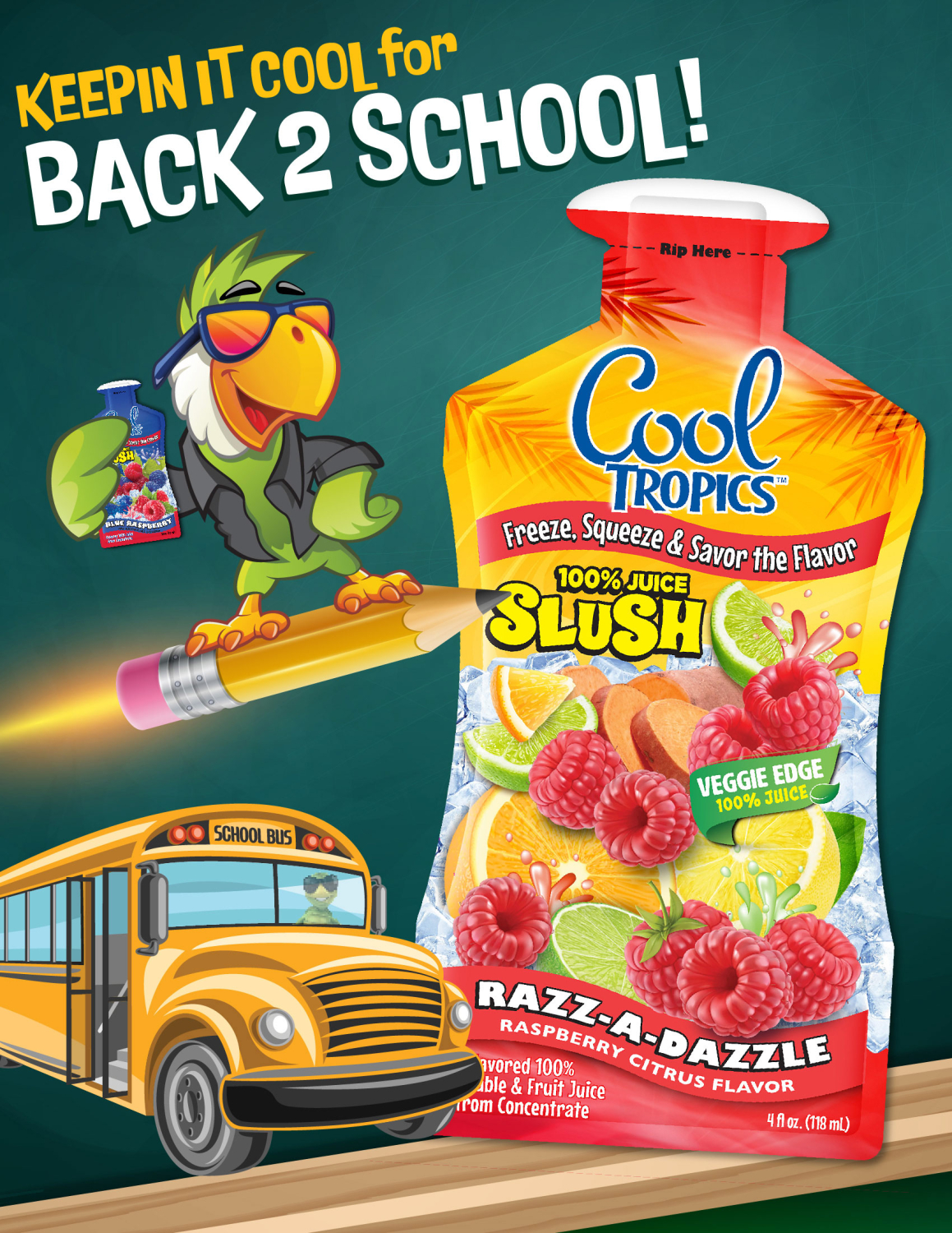 Welcome Back 2 School - Cool Tropics