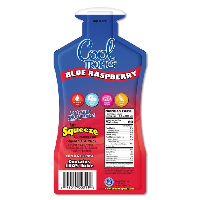 Blue Raspberry - Cool Tropics