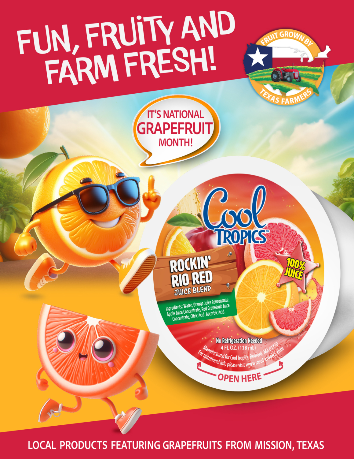 National Grapefruit Month II - Cool Tropics